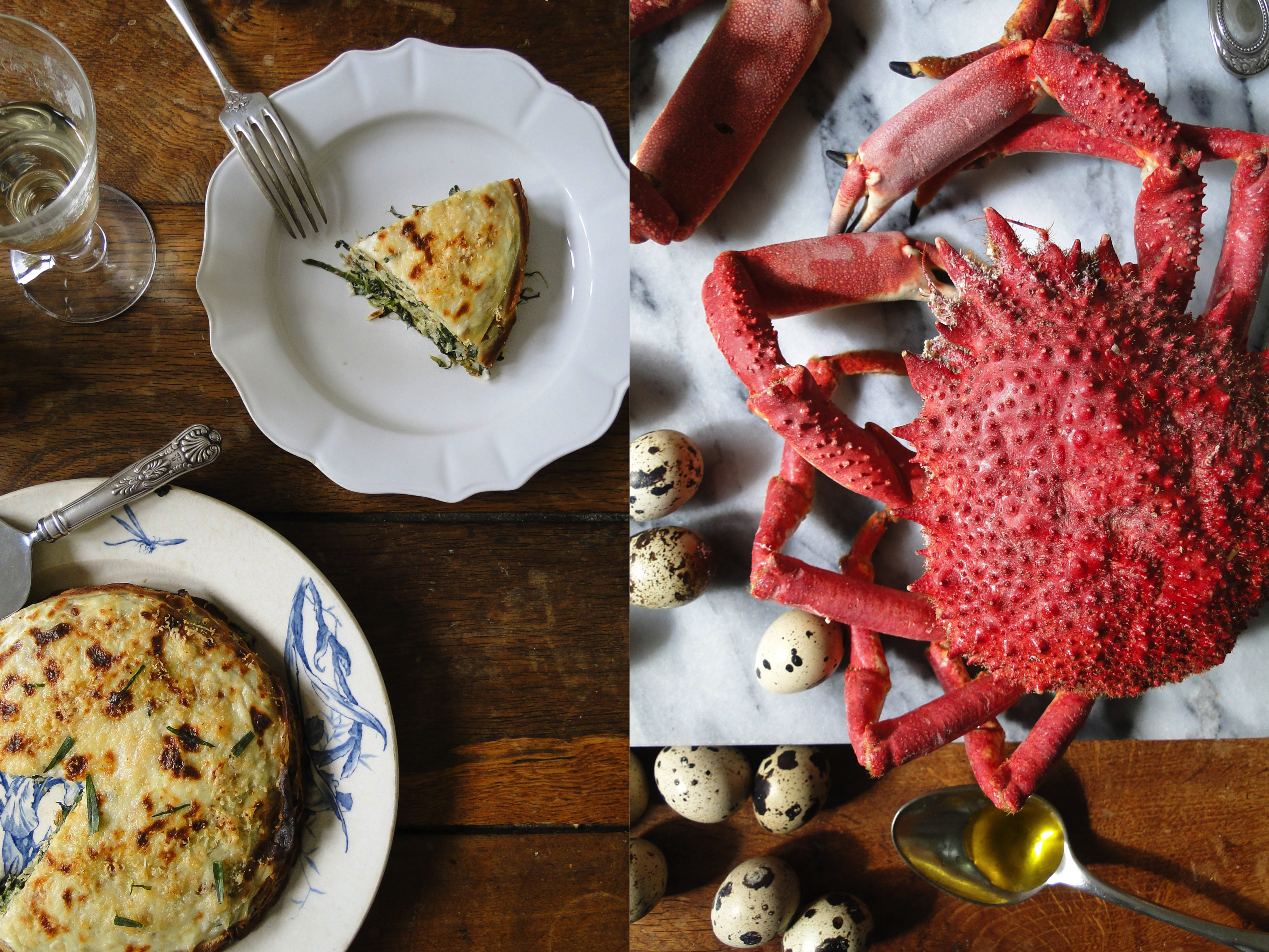 sunday, supper, spider crab