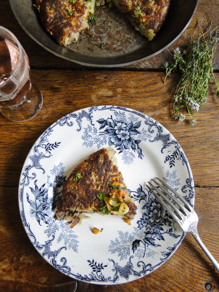 Rösti (Swiss potato cake)